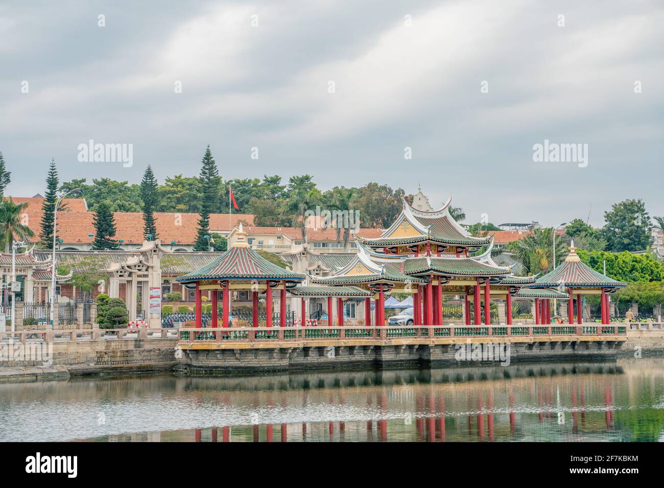 Jimei school village, a historic university village in Xiamen, China ...