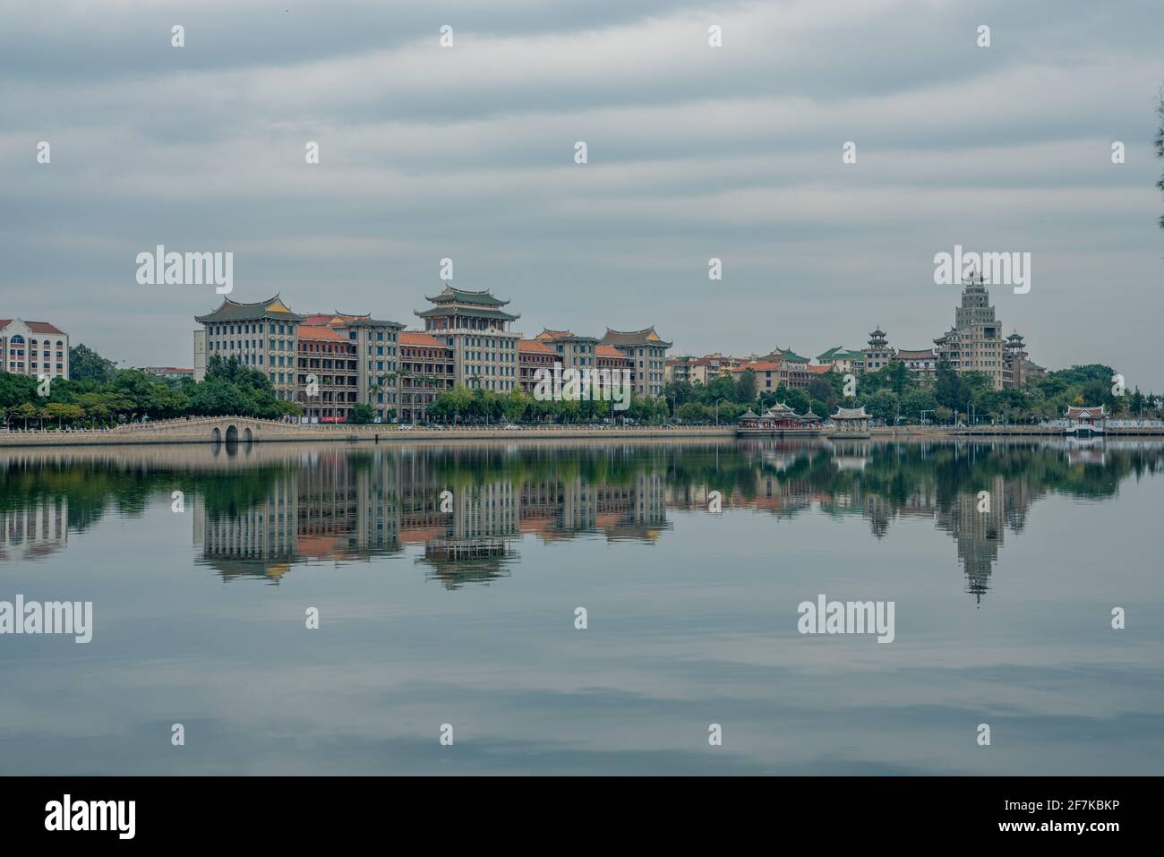 Jimei school village, a historic university village in Xiamen, China ...