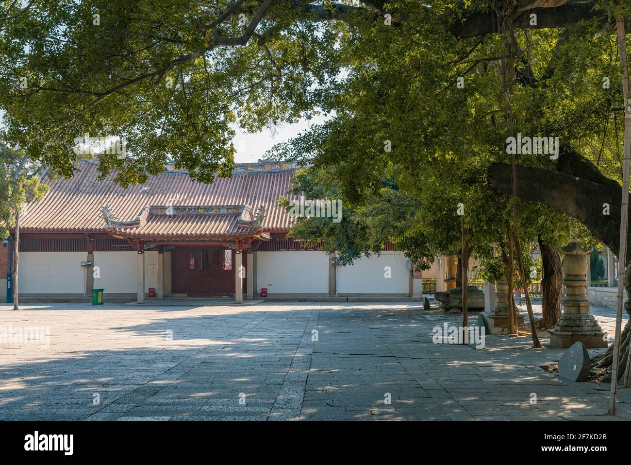 Kaiyuan temple, a historic buddhism temple in Quanzhou, China Stock ...