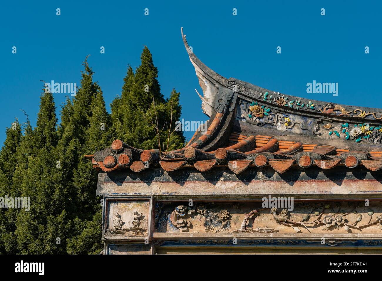 Kaiyuan temple, a historic buddhism temple in Quanzhou, China Stock ...