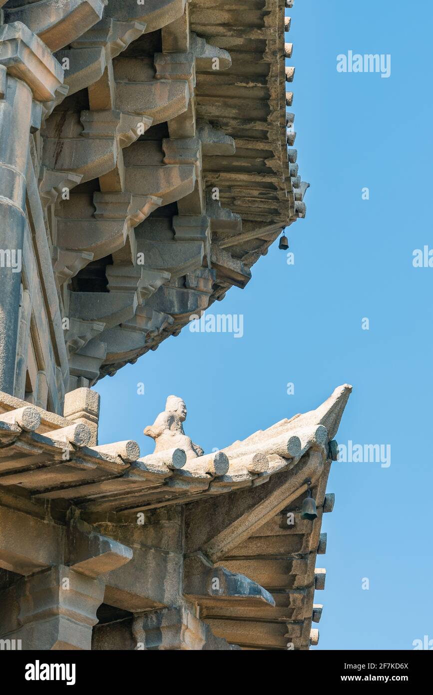 Kaiyuan temple, a historic buddhism temple in Quanzhou, China Stock ...