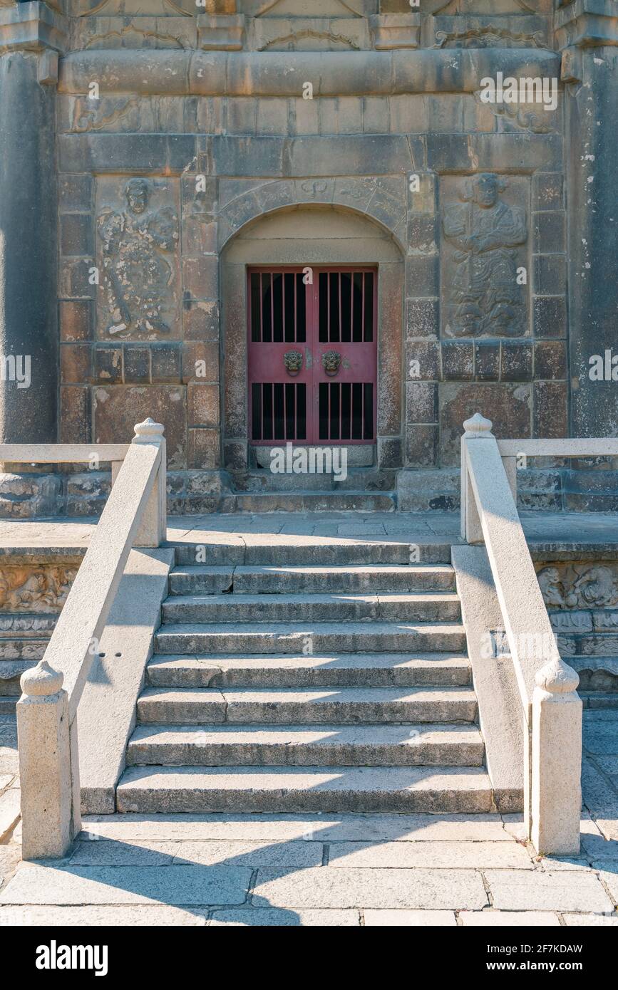 Kaiyuan temple, a historic buddhism temple in Quanzhou, China Stock ...