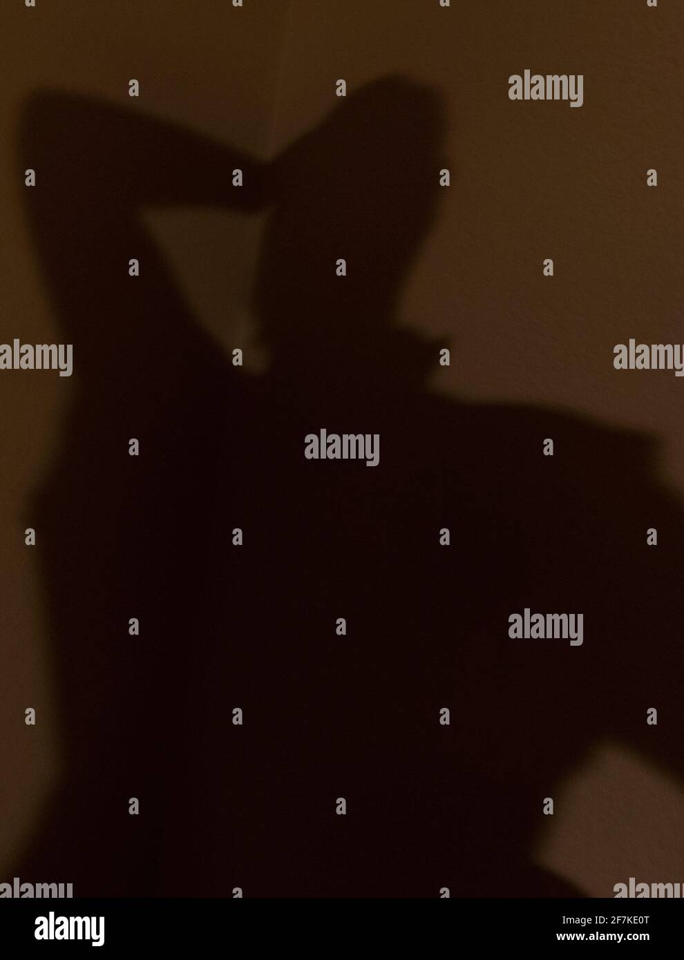 April 7, 2021: A shadow of mental health in San Diego, CA on Thursday ...