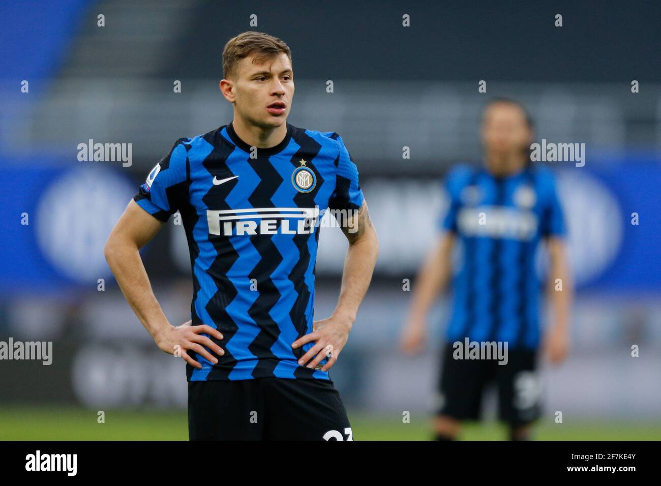 Nicolo Barella (FC Internazionale) during Inter - FC Internazionale vs ...