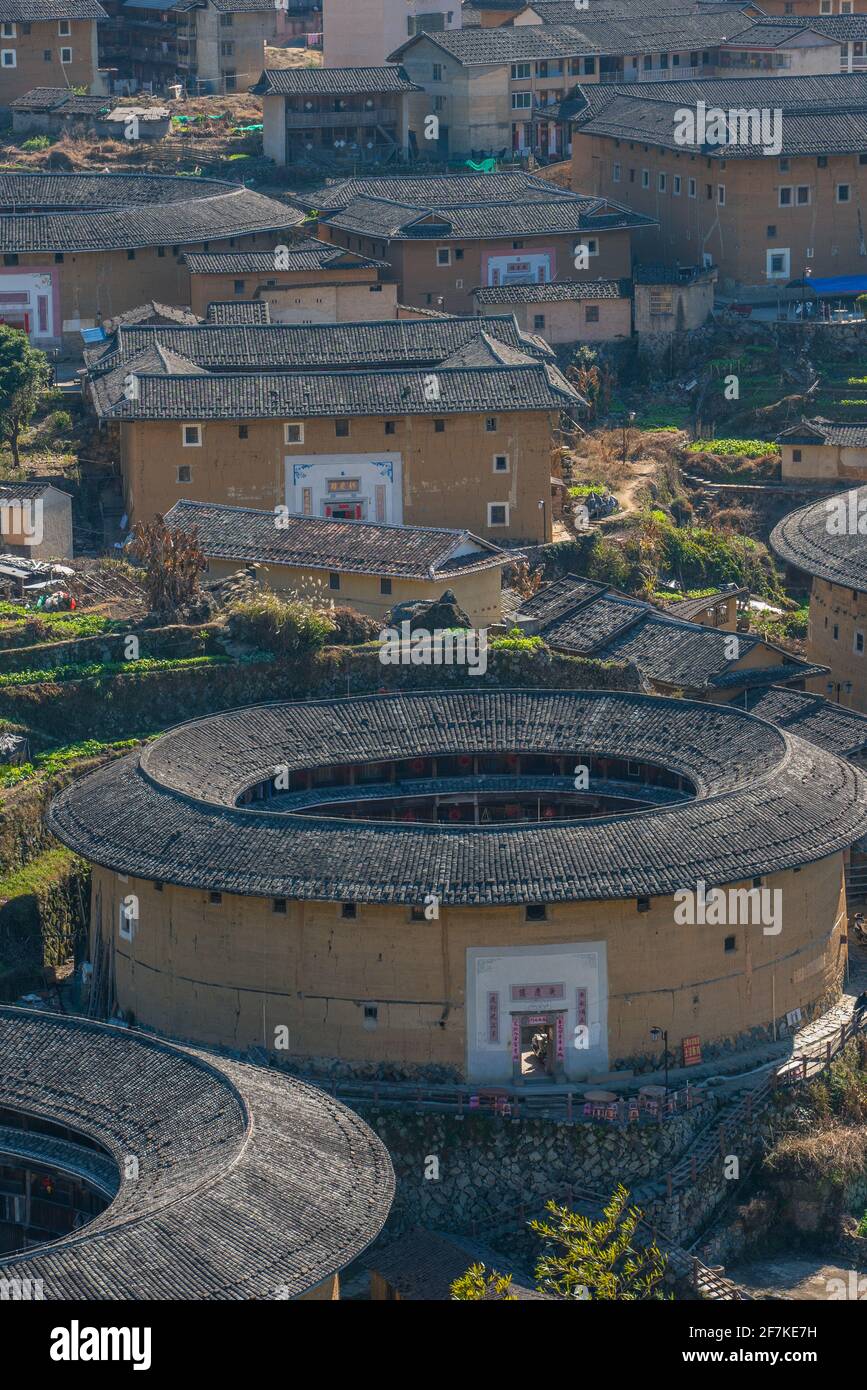 Aerial tulou hakka village hi-res stock photography and images - Alamy