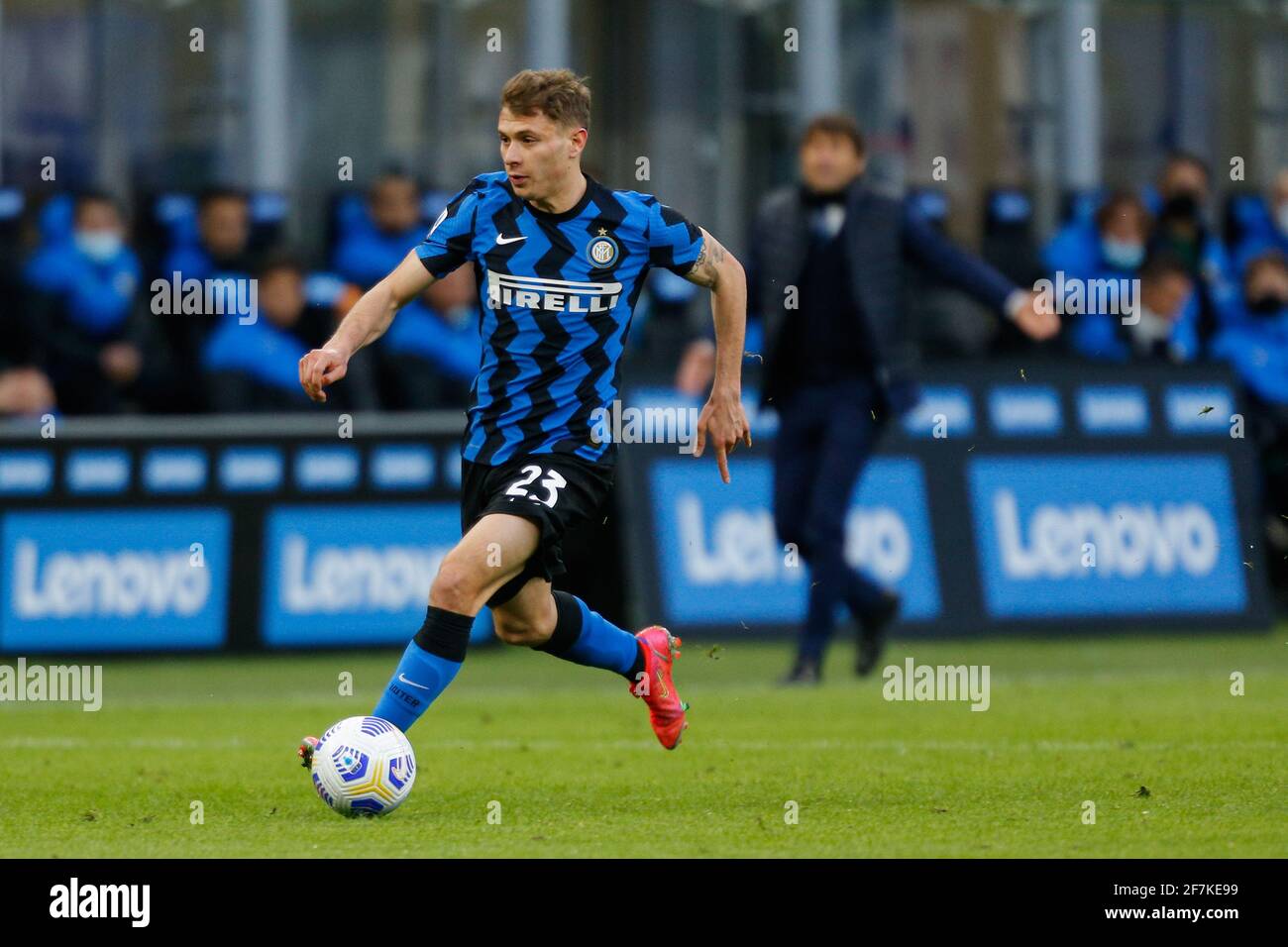 Nicolo Barella (FC Internazionale) during Inter - FC Internazionale vs ...