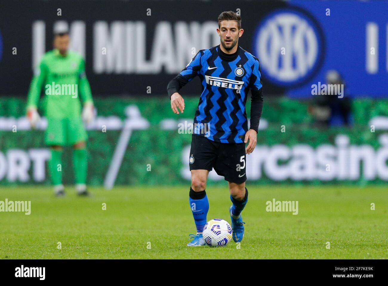 Roberto Gagliardini (FC Internazionale) during Inter - FC ...