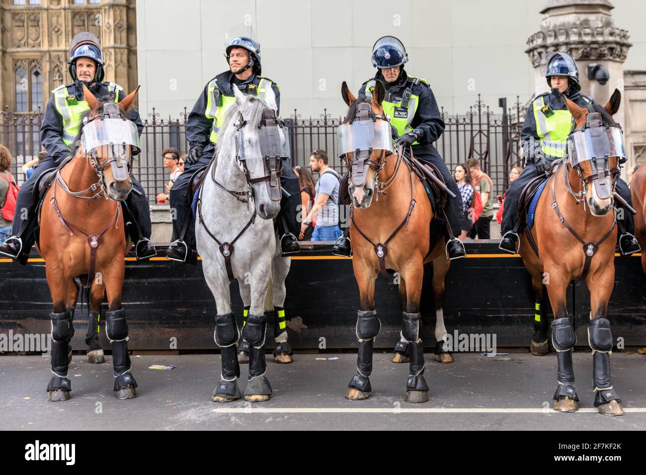 Police horses uk riot hi-res stock photography and images - Alamy