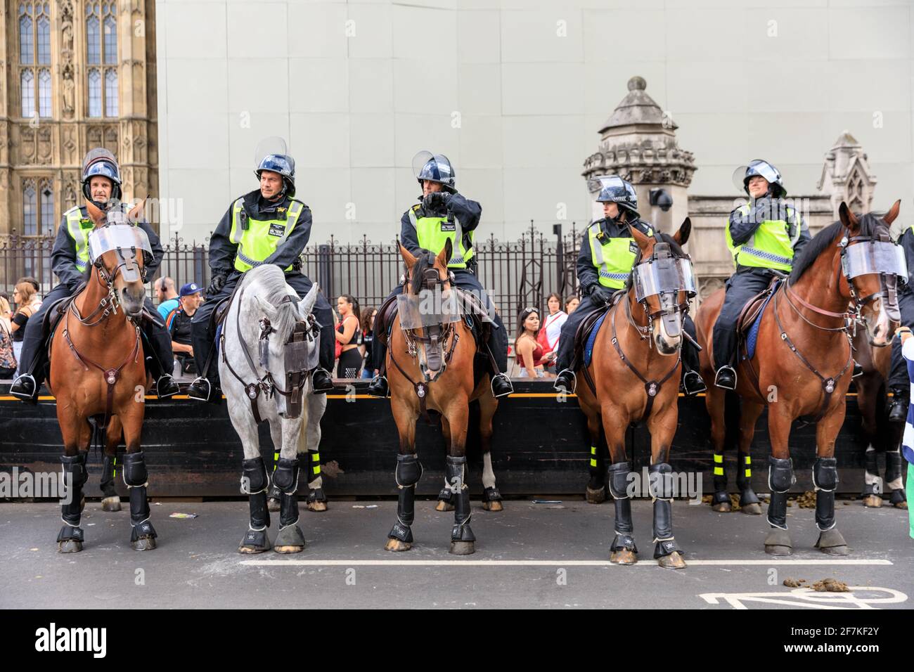 Police horses uk riot hi-res stock photography and images - Alamy