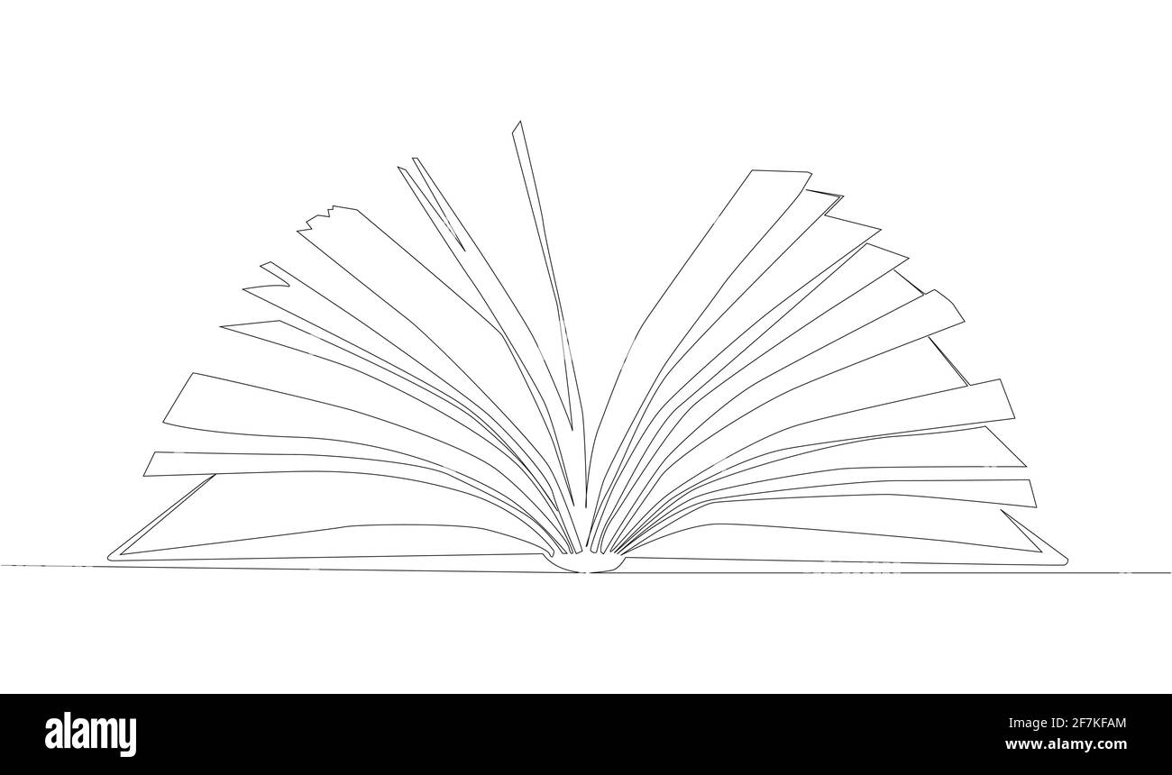 Digital book shelf with one book Stock Vector Images - Alamy