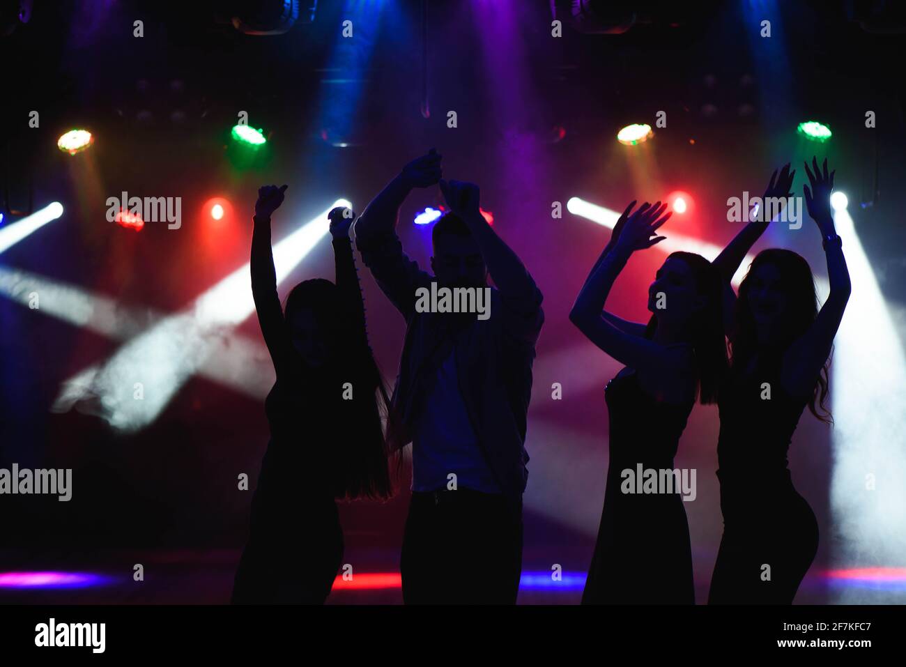 party, holidays, celebration, nightlife and people concept - group of ...