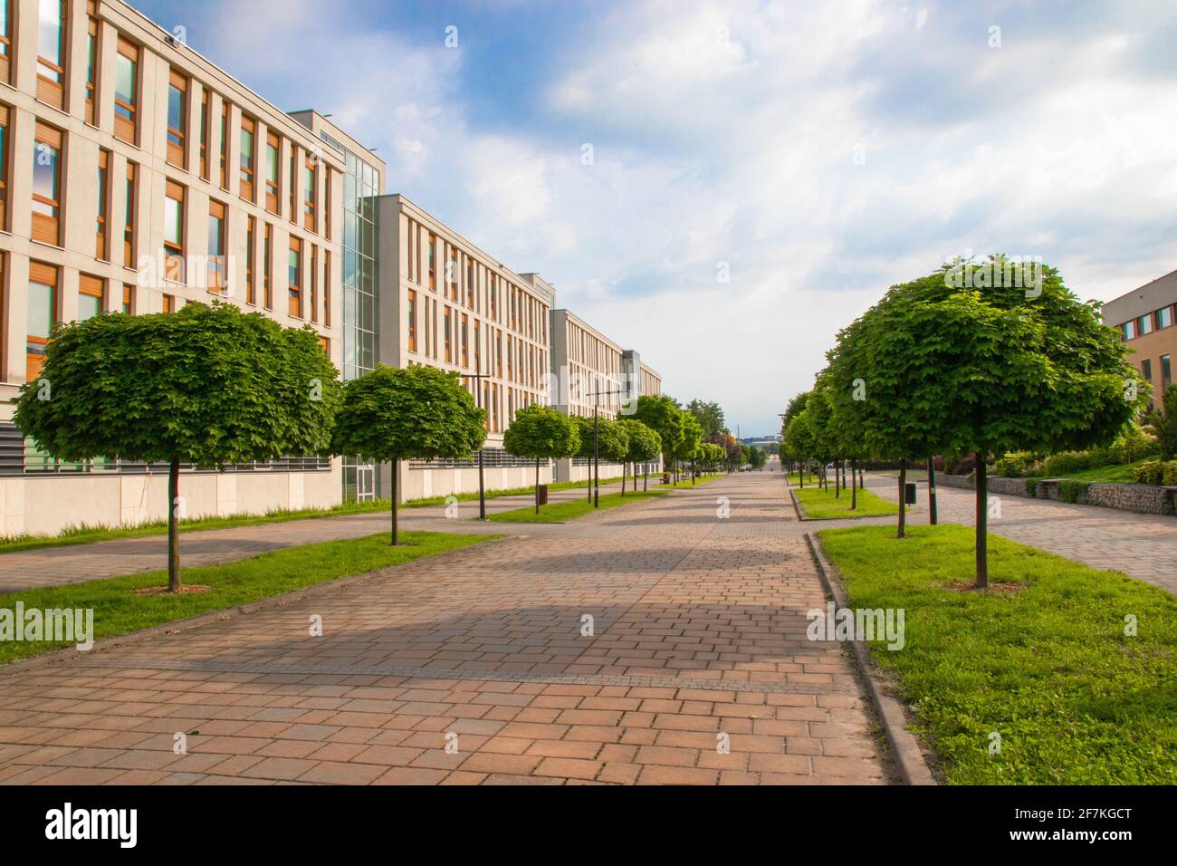 Beautiful new building near hi-res stock photography and images - Alamy