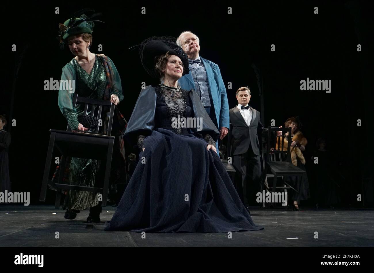March 25, 2021. - Russia, Moscow. - The Vakhtangov Theatre. 'Theatre ...