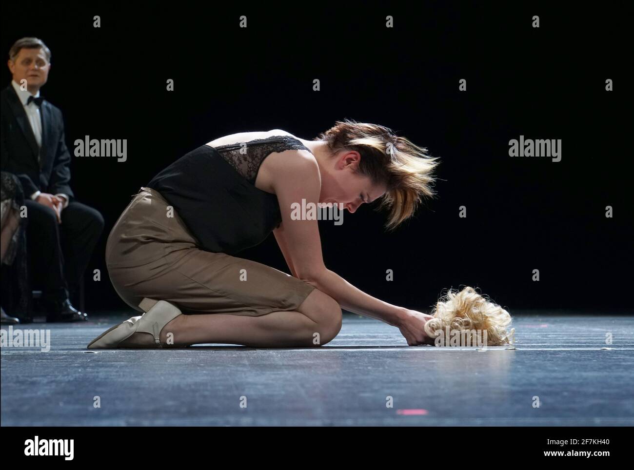 March 25, 2021. - Russia, Moscow. - The Vakhtangov Theatre. 'Theatre ...