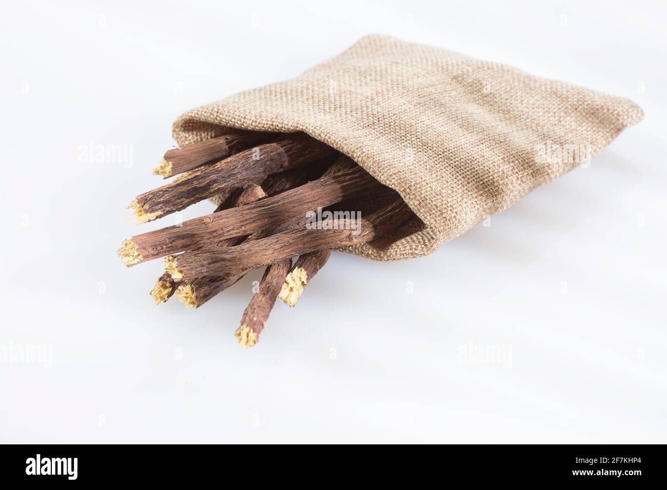 Licorice woody stems - Glycyrrhiza glabra Stock Photo - Alamy