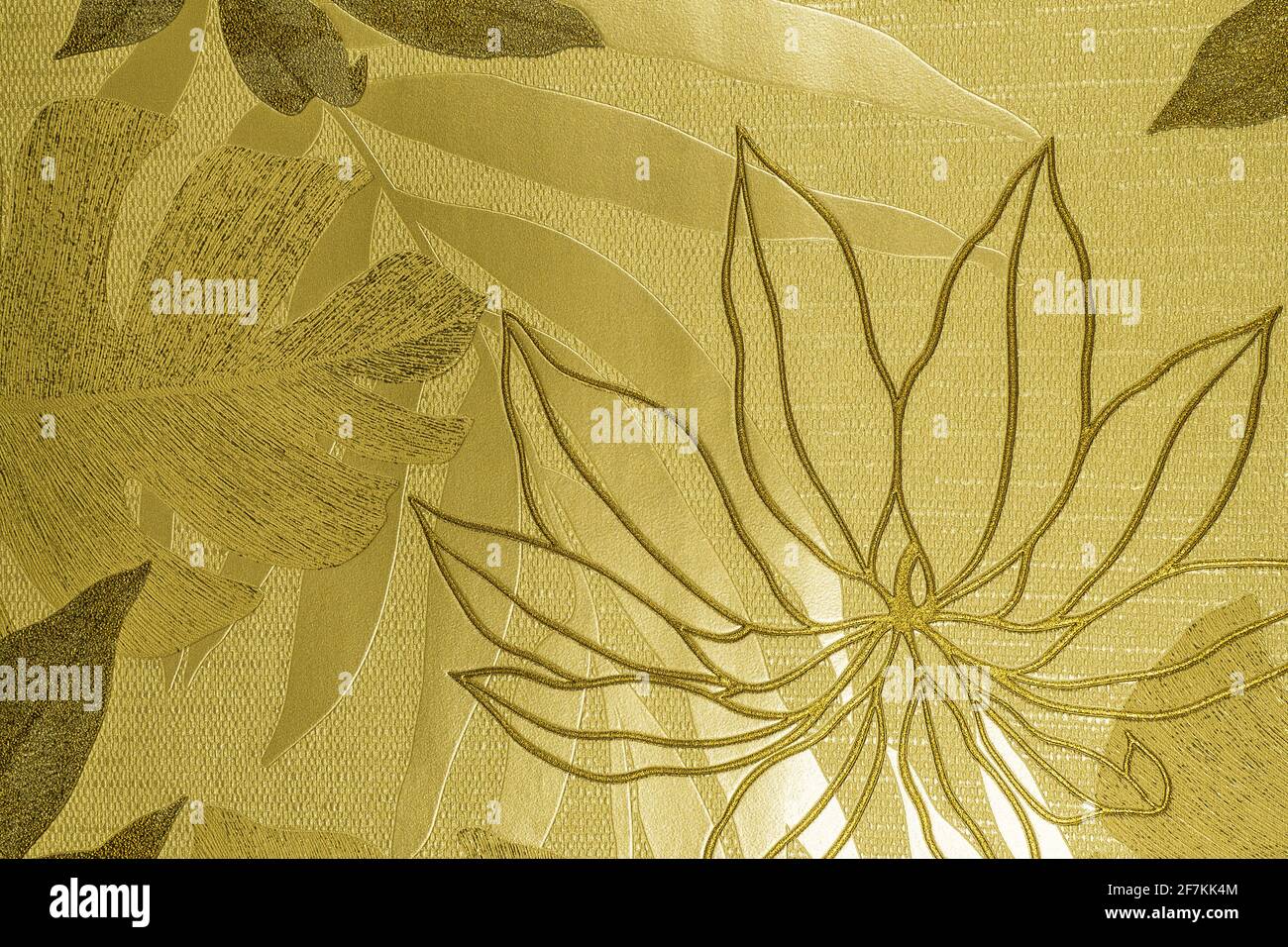 Seamless golden linen texture hi-res stock photography and images - Alamy