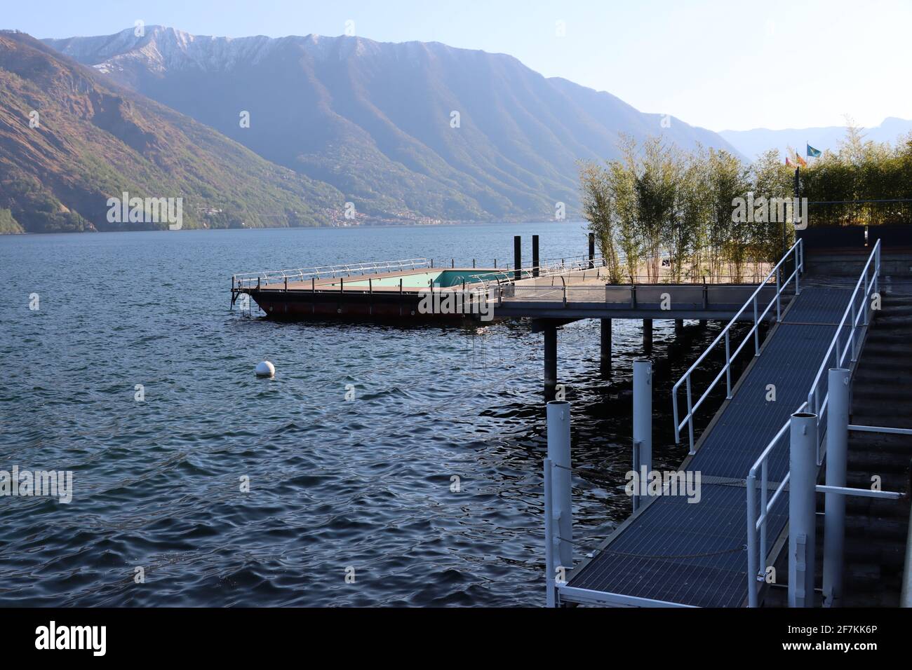 Swimming pool tremezzo lake como hi-res stock photography and images ...