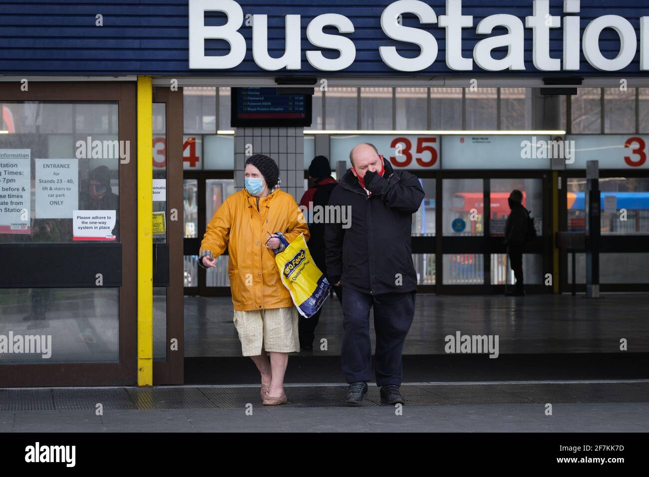 Preston bus station in lancashire hi-res stock photography and images ...