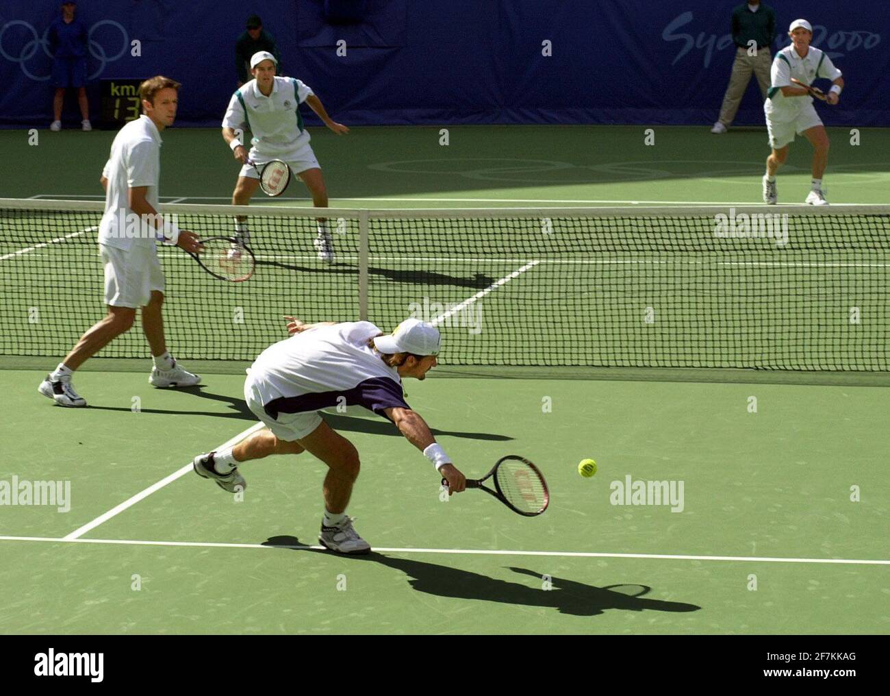 DOUBLES GOLD MEDAL MATCH TODD WOODBRIDGE & MARK WOODFORDE (AUS) V ...