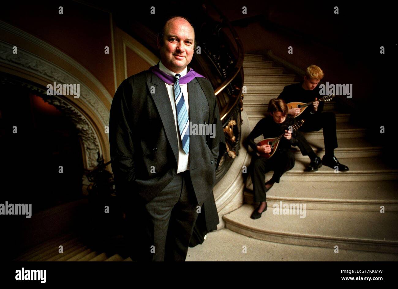 LOUIS DE BERNIERES AT WESTMINSTER CENTRAL HALL Dec 2000 WHERE HE ...
