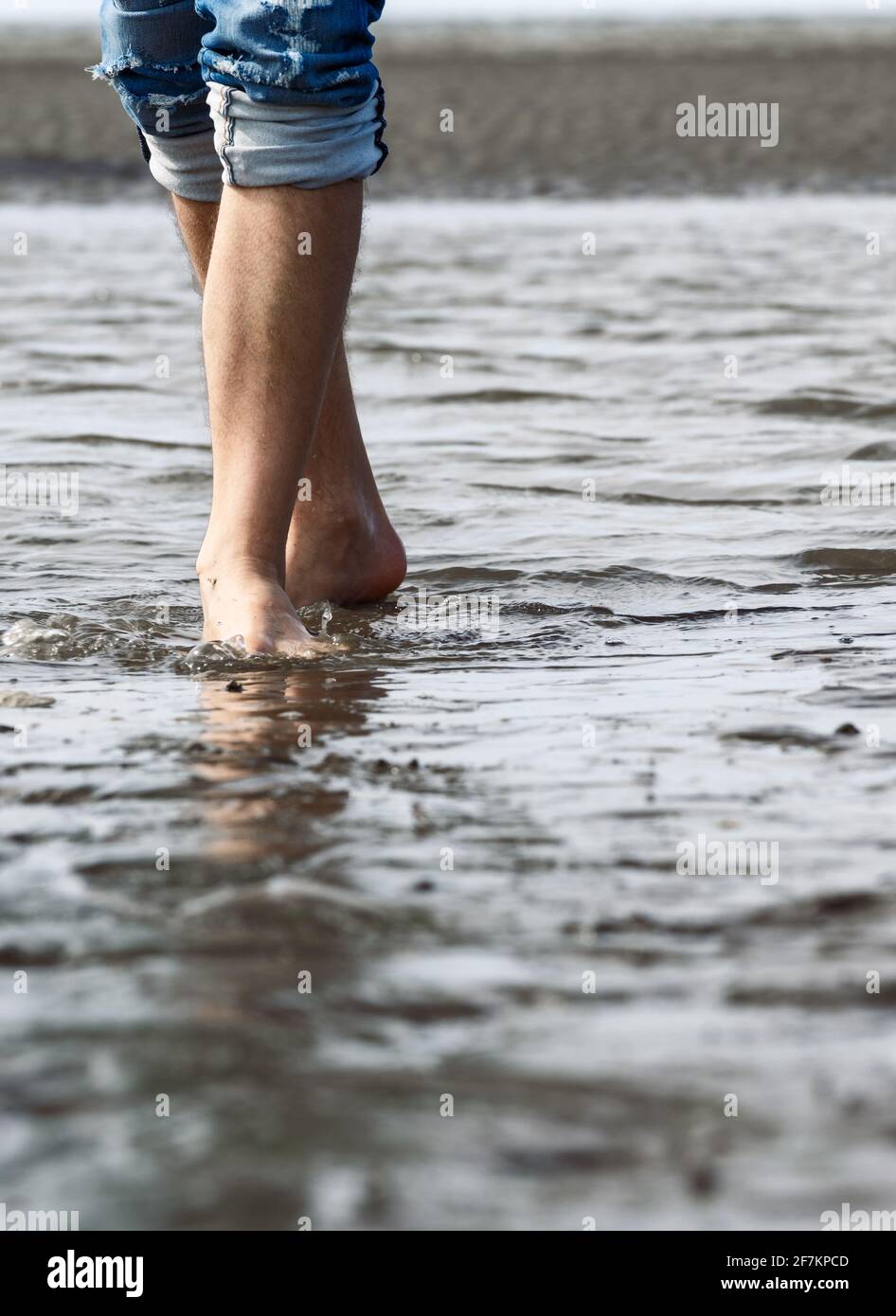 Walking Barefoot In The Mud High Resolution Stock Photography and ...
