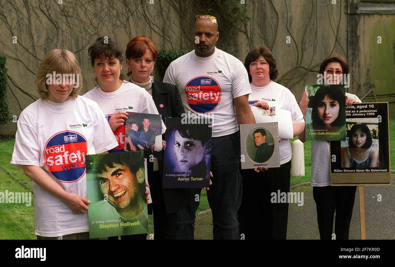 National Road Safety Week Campaign March 2001Photocall featuring ...