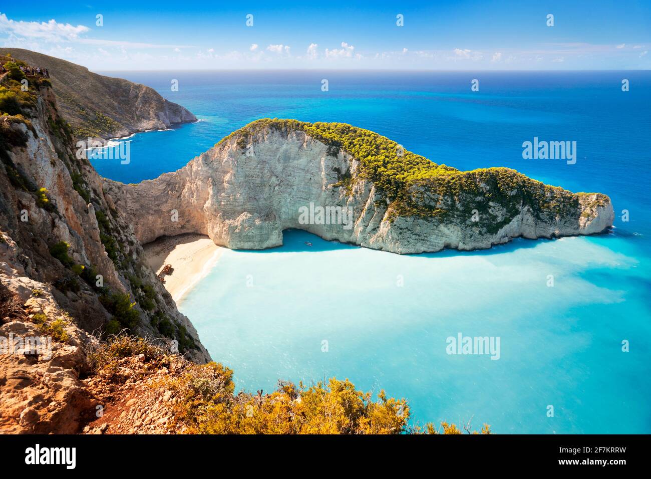 Cove at navagio beach hi-res stock photography and images - Alamy