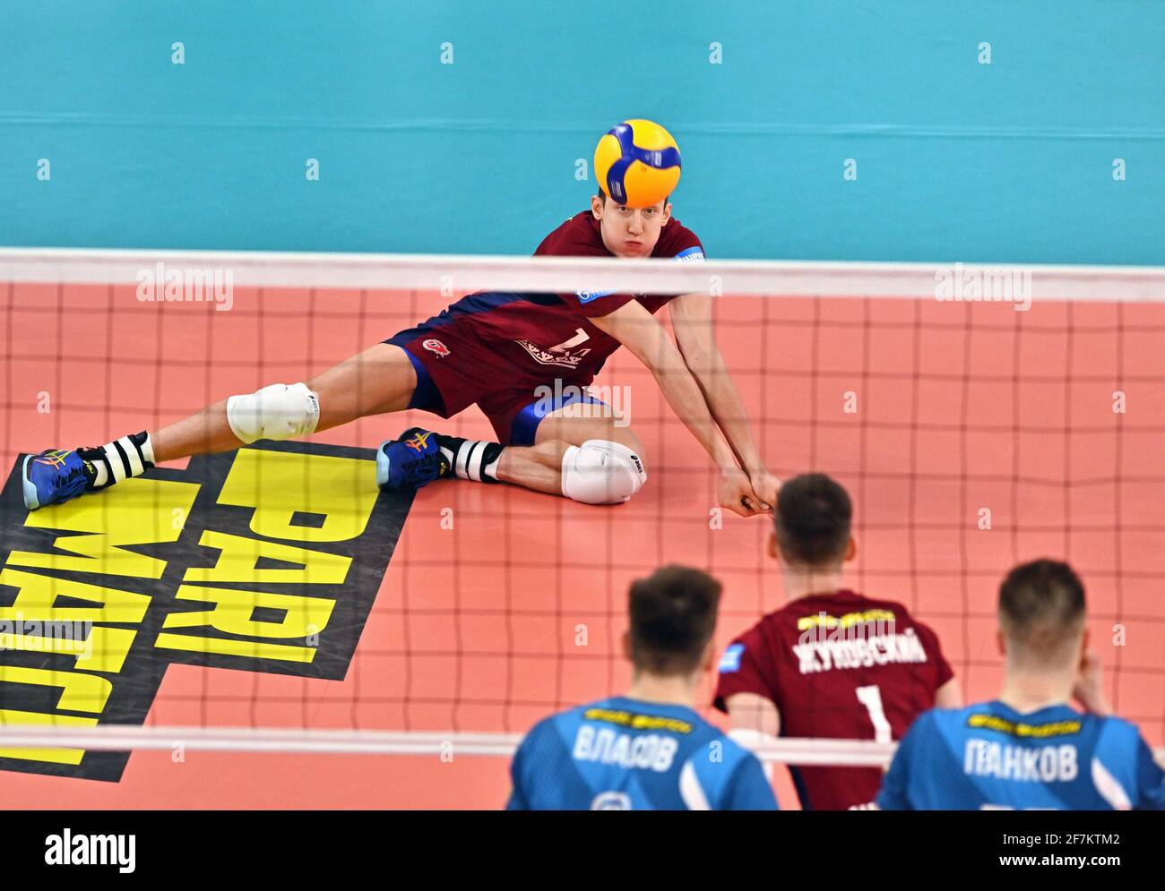 Final Six Volleyball Championship of Russia. Fakel (Novy Urengoy) vs ...