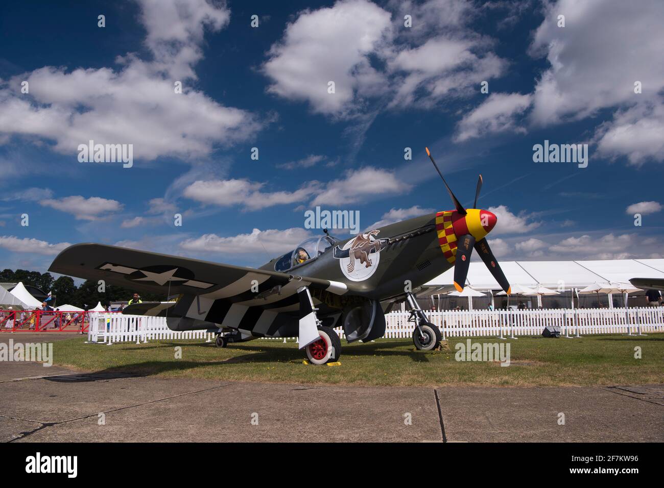 Flying Legends Airshow Stock Photo - Alamy