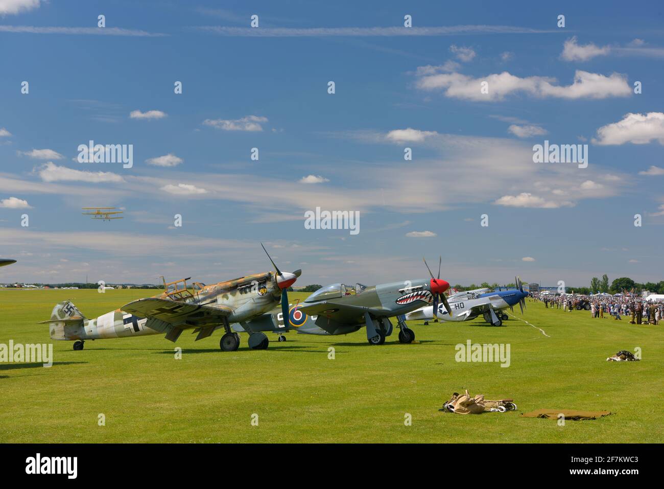 Flying Legends Airshow Stock Photo - Alamy
