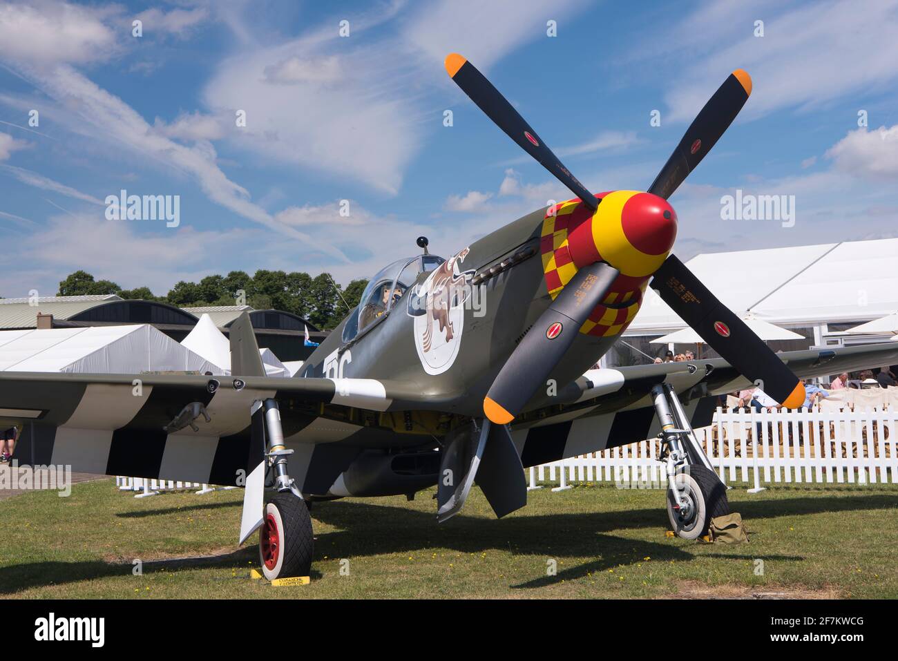 Flying Legends Airshow Stock Photo - Alamy