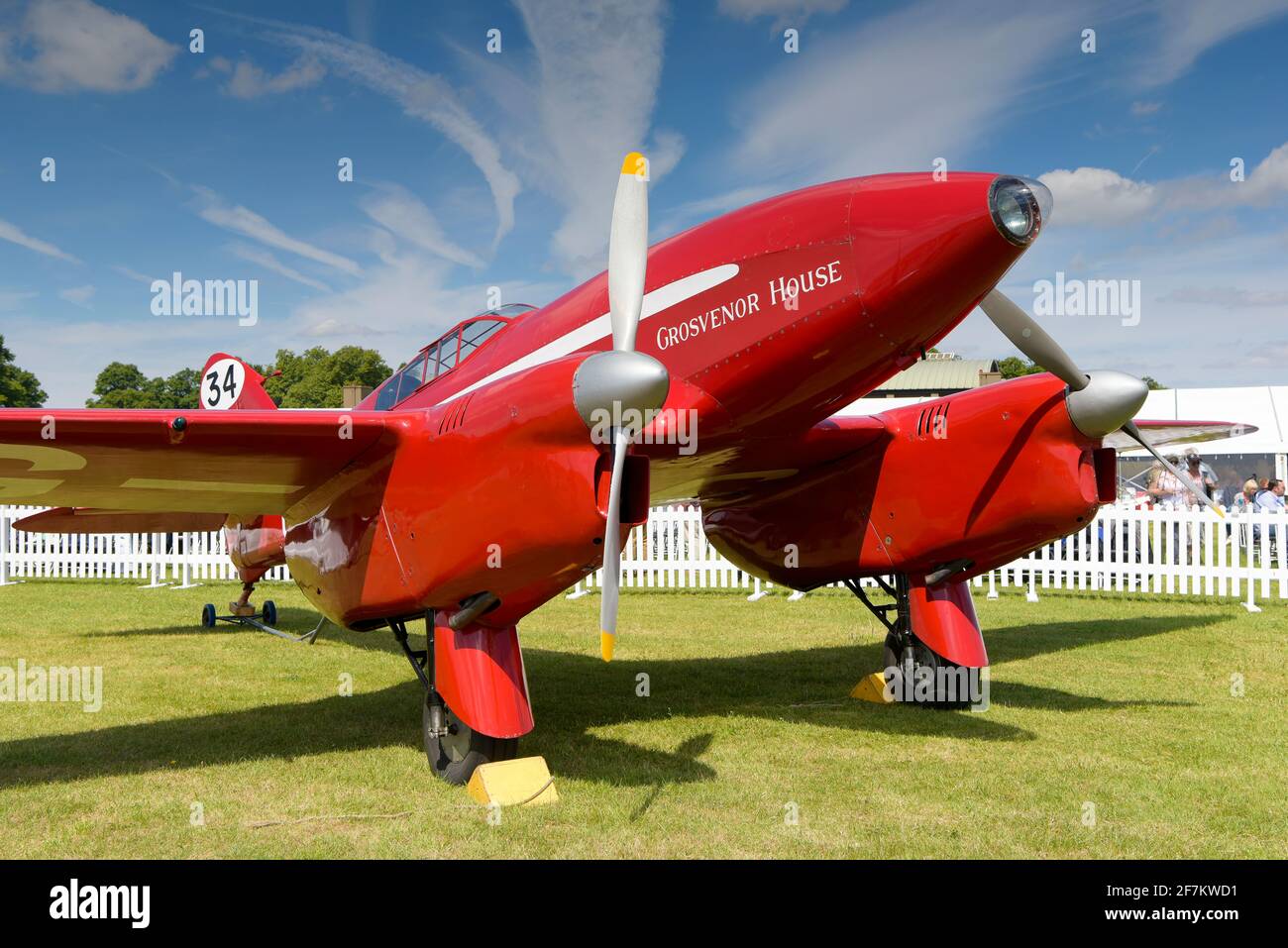 Flying Legends Airshow Stock Photo - Alamy