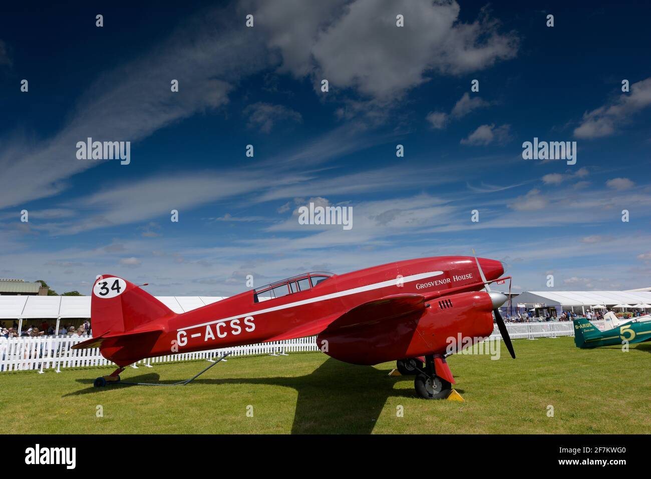 Flying Legends Airshow Stock Photo - Alamy