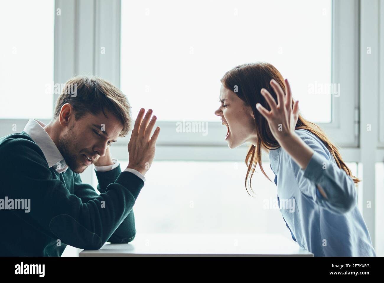 Business Meeting Quarrel High Resolution Stock Photography and Images ...