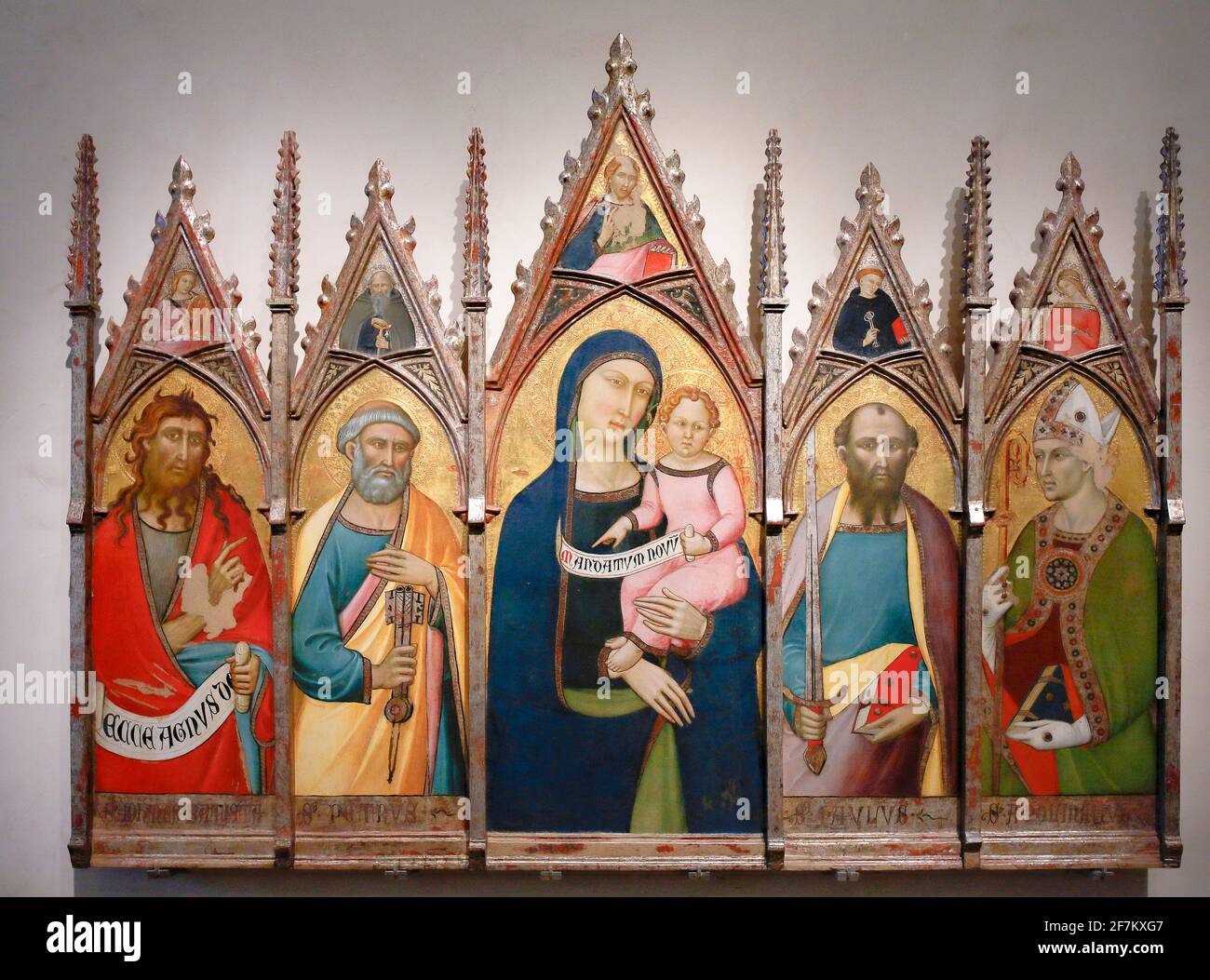 Italy Umbria Perugia: National gallery of Umbria - Luca di Tommè ...