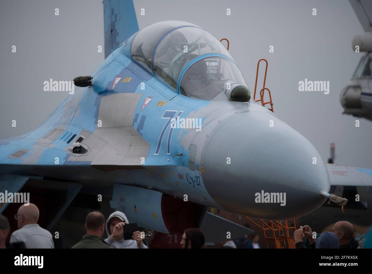 Royal International Air Tattoo 2017 Mig 29 Stock Photo - Alamy