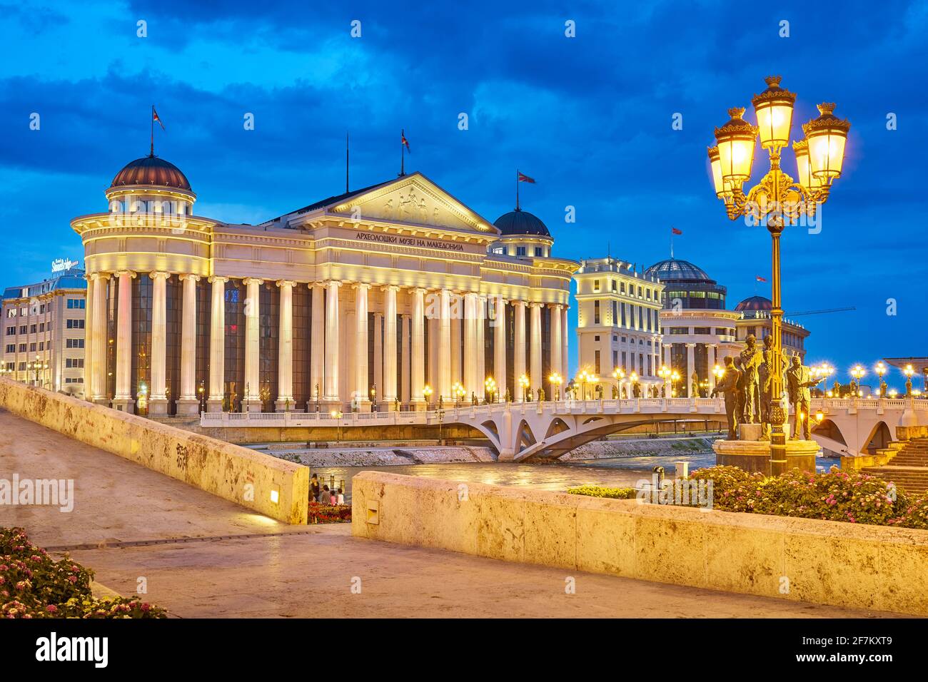 The capital of the republic of macedonia hi-res stock photography and ...