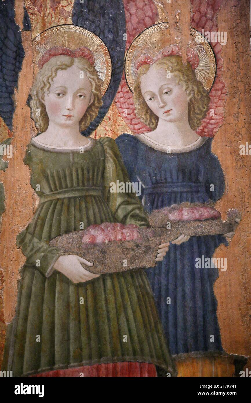 Italy Umbria Perugia: National gallery of Umbria - Benedetto Bonfigli ...