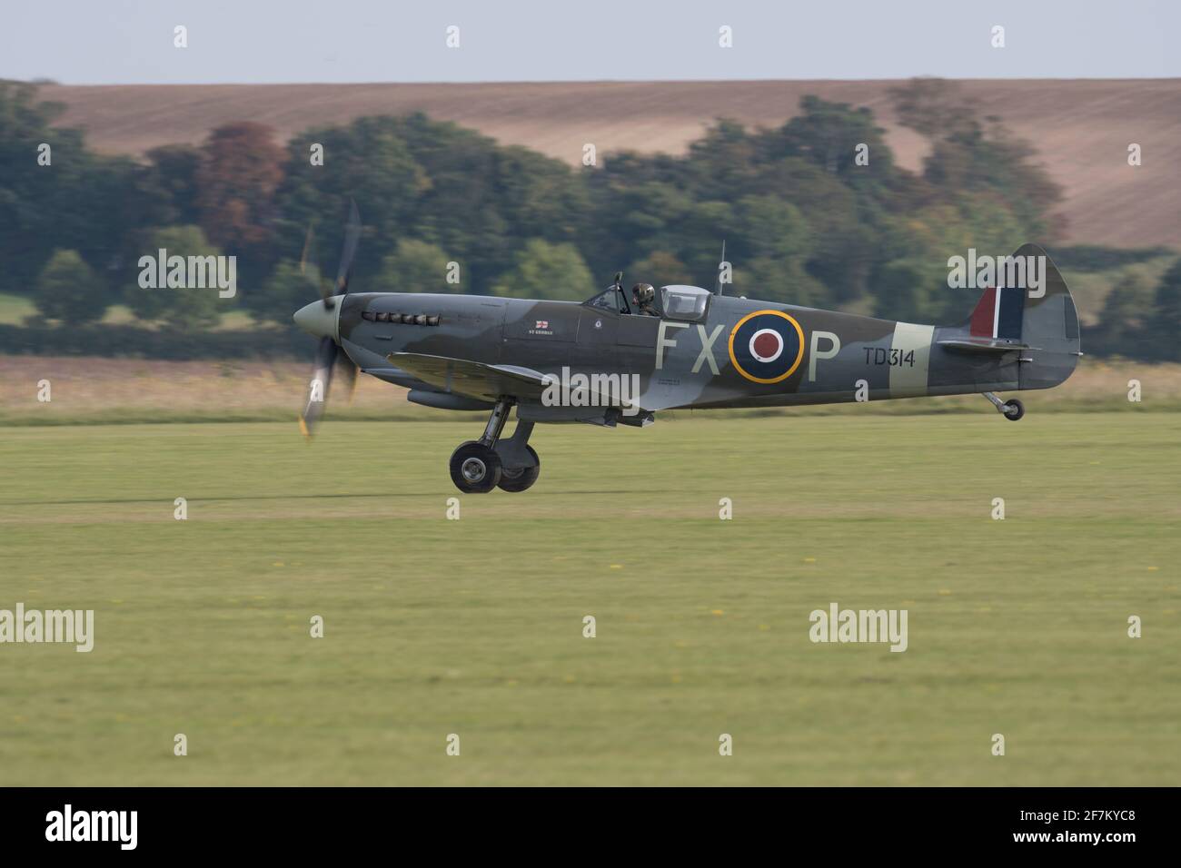 Battle of Britain Airshow, Duxford, UK Stock Photo - Alamy