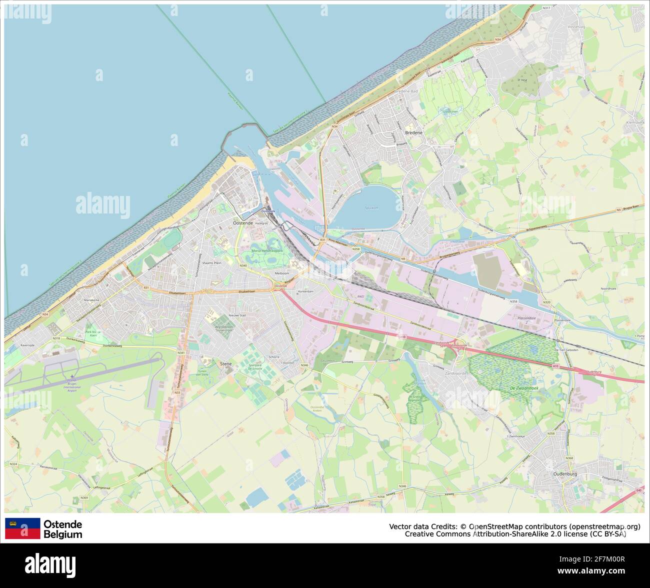 Vector city map liege hi-res stock photography and images - Alamy