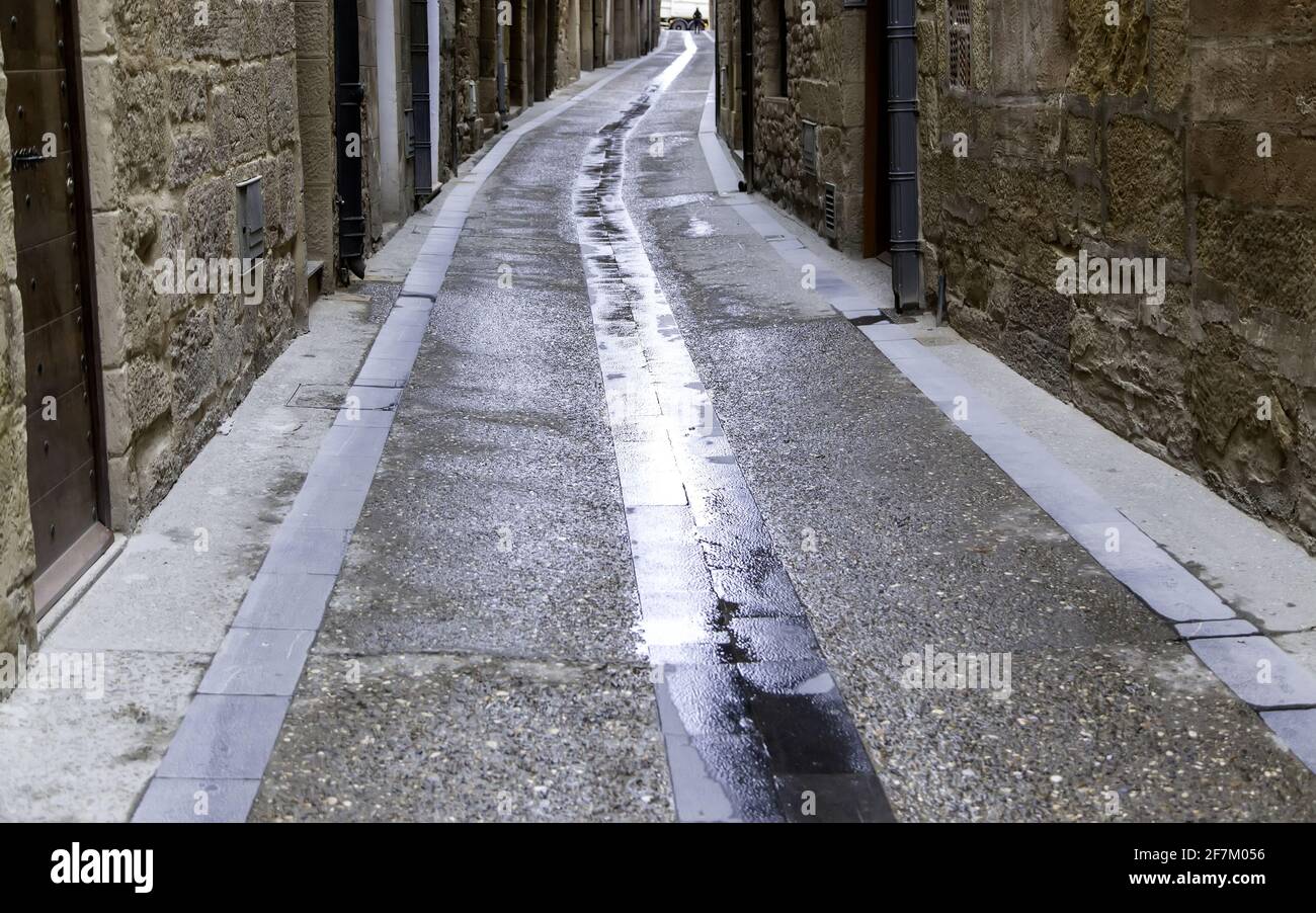 Cold and ice winter detail, winter rain Stock Photo - Alamy