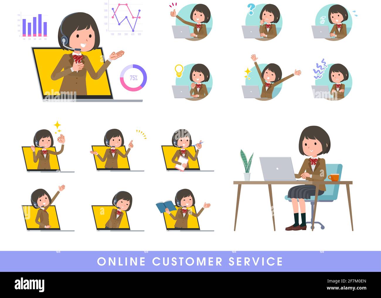 Asian customers Stock Vector Images - Alamy