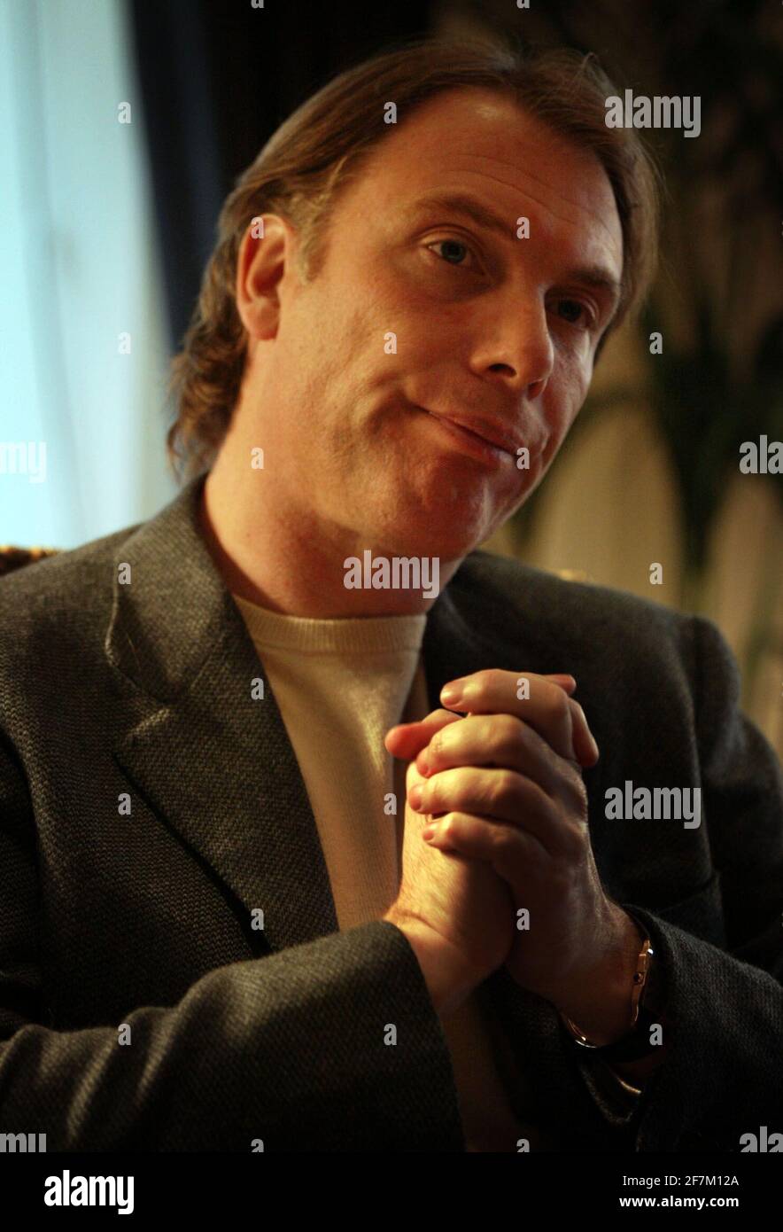 Damian Aspinall....in his office in central London pic David Sandison ...