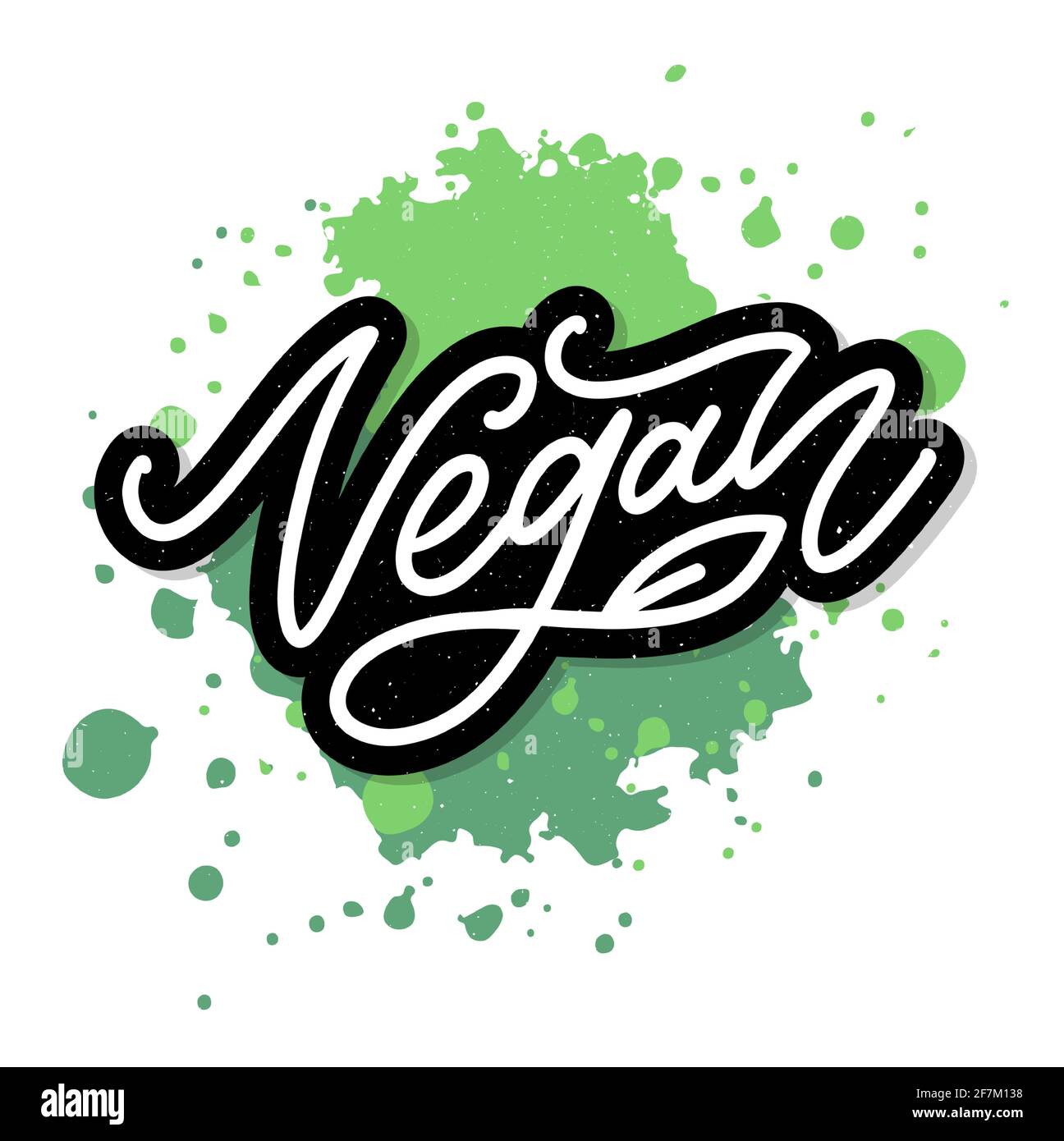 Vector illustration, food design. Handwritten lettering for restaurant ...