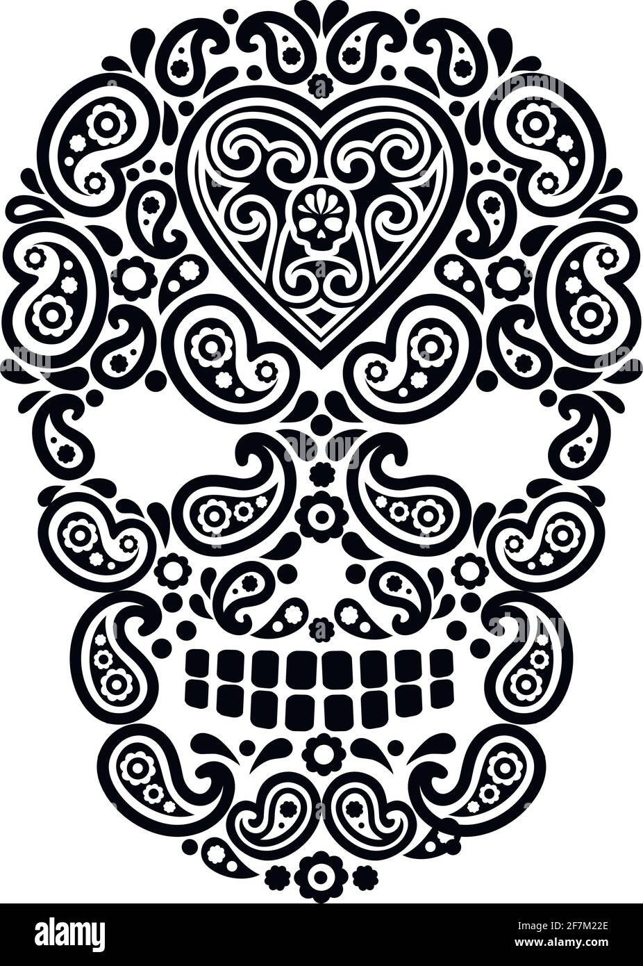 Paisley bandana Black and White Stock Photos & Images - Alamy
