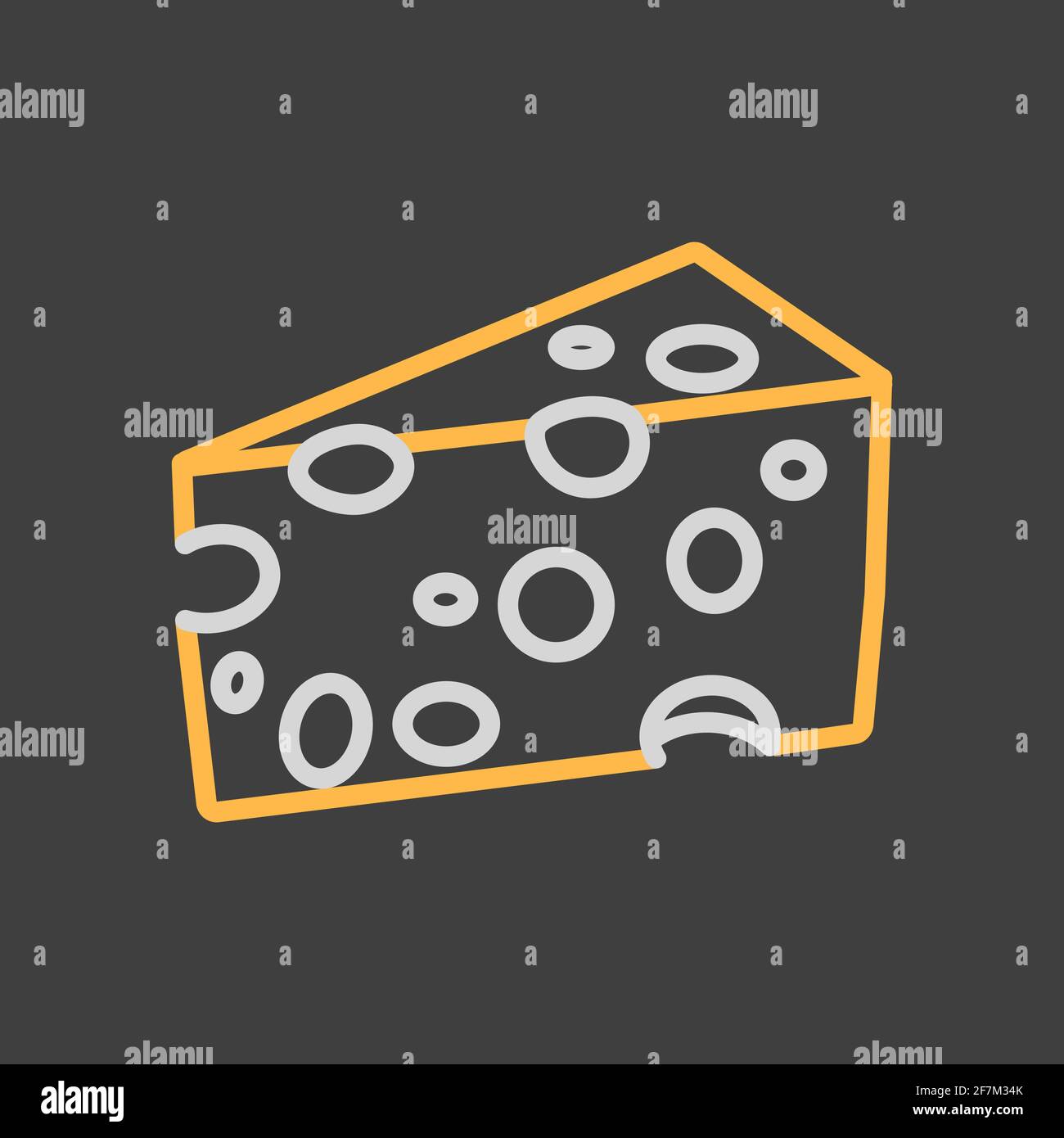 Piece of cheese icon. Farm animal sign. Graph symbol for your web site ...