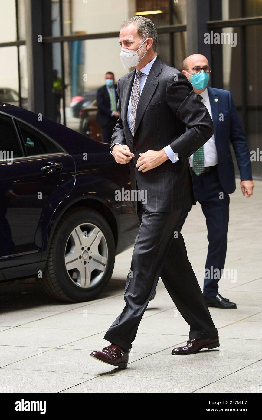 King Felipe during the 7th edition of the Spanish confederation of ...