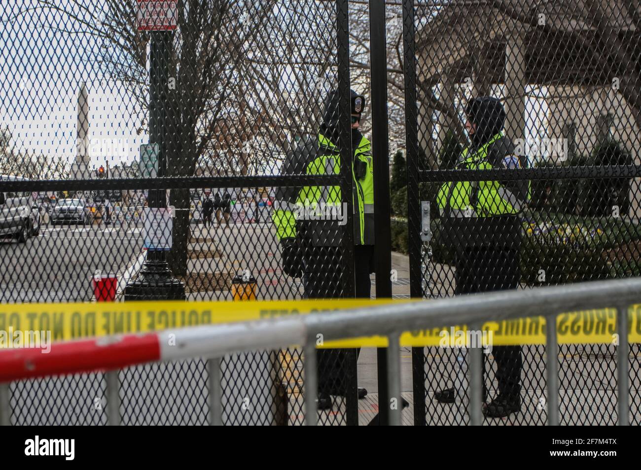 National Guard deployed in Washington DC on January 20 for the ...
