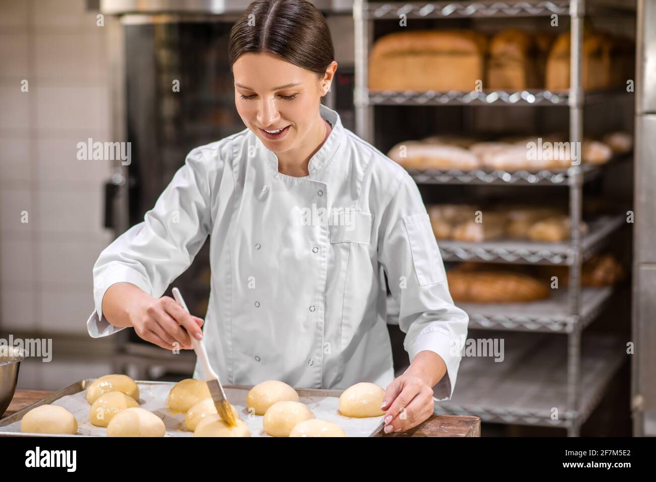 Chef touching food hi-res stock photography and images - Alamy