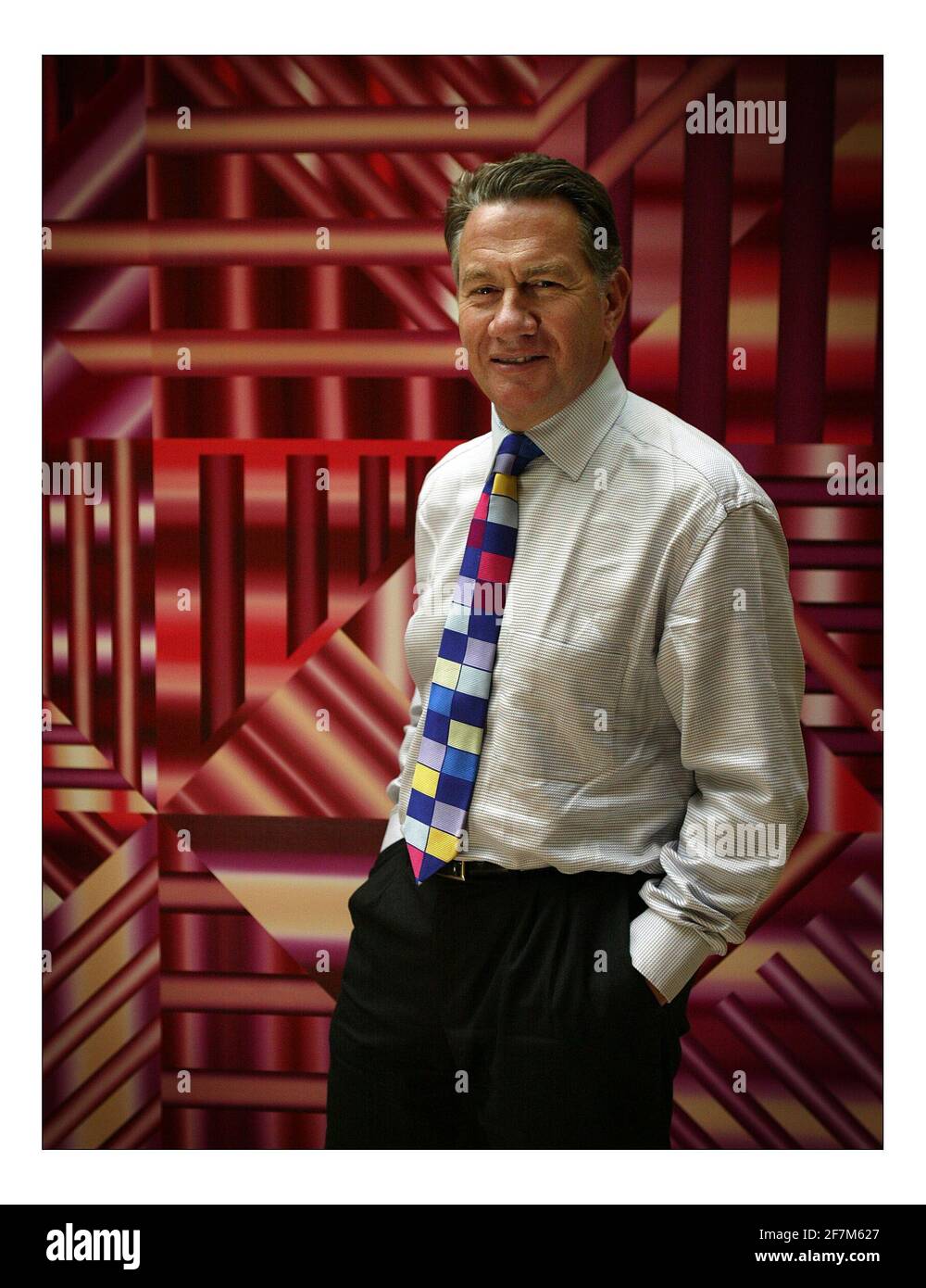 Michael Portillo at home in London. pic David Sandison 14/11/2006 Stock ...